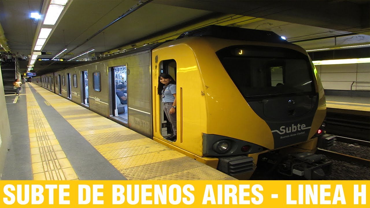 Subte De Buenos Aires | Linea H (Febrero 2020) - YouTube