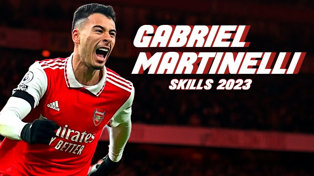 GABRIEL MARTINELLI | Dribbling SKILLS and GOALS - 2023 - YouTube