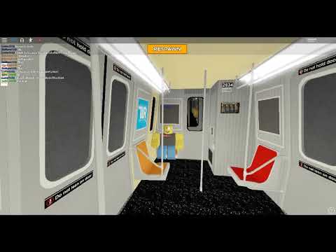 Roblox subway train simulator. Riding a R68 Gameplay - YouTube
