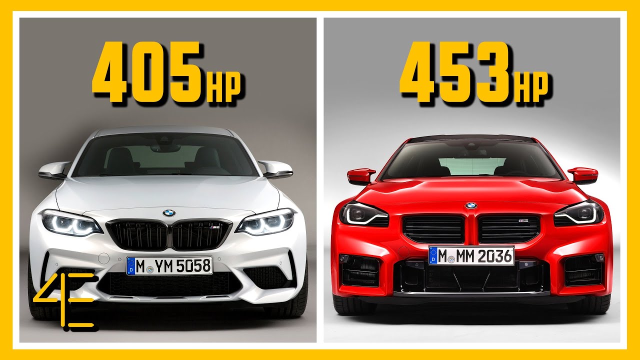 BMW M2 Competition (F87) vs BMW M2 (G87) | Car Spec Comparison ...