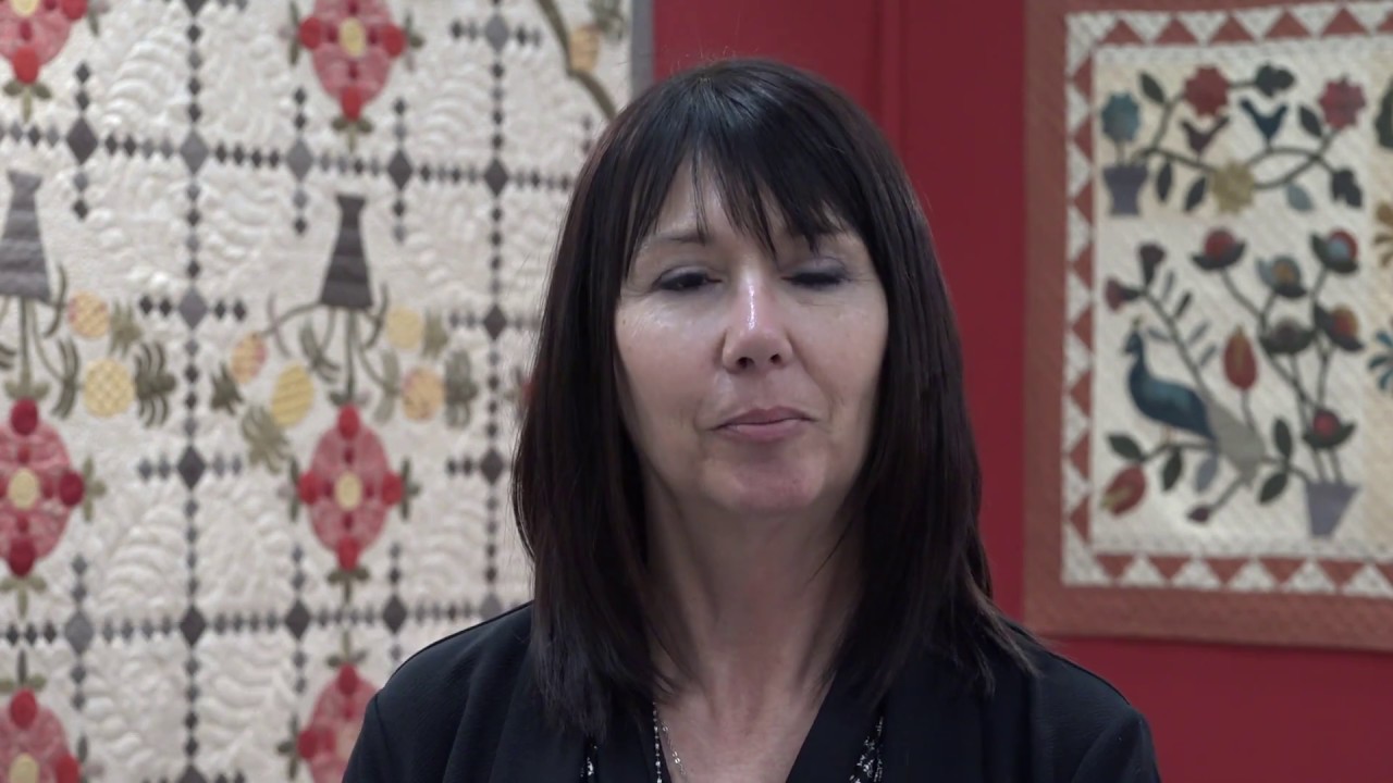 DAWN HEESE au salon Pour l'Amour du Fil 2017 (FR) - YouTube