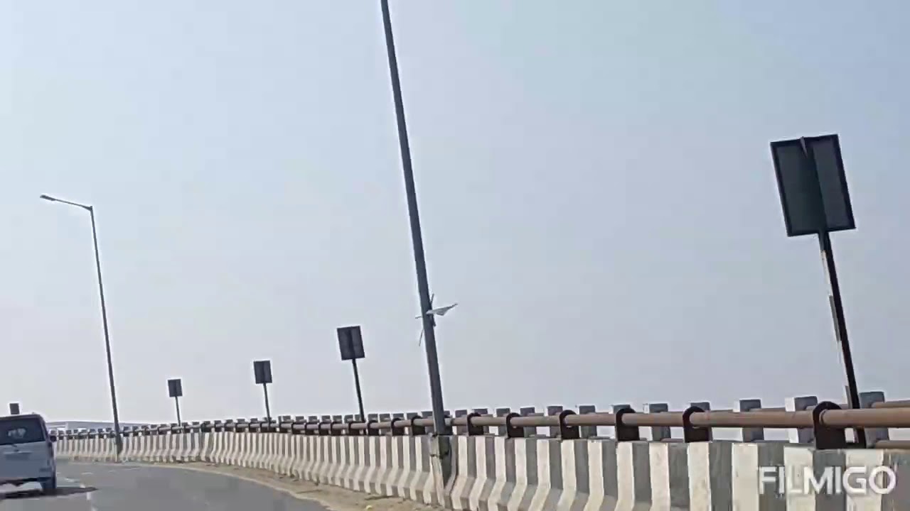 Digha bridge of Patna (Bihar).... One of largest bridge of India - YouTube