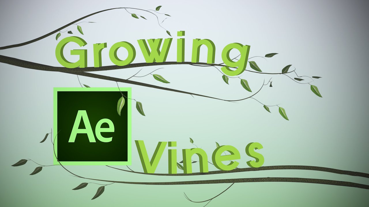 Animate Growing Vines with After Effects - YouTube