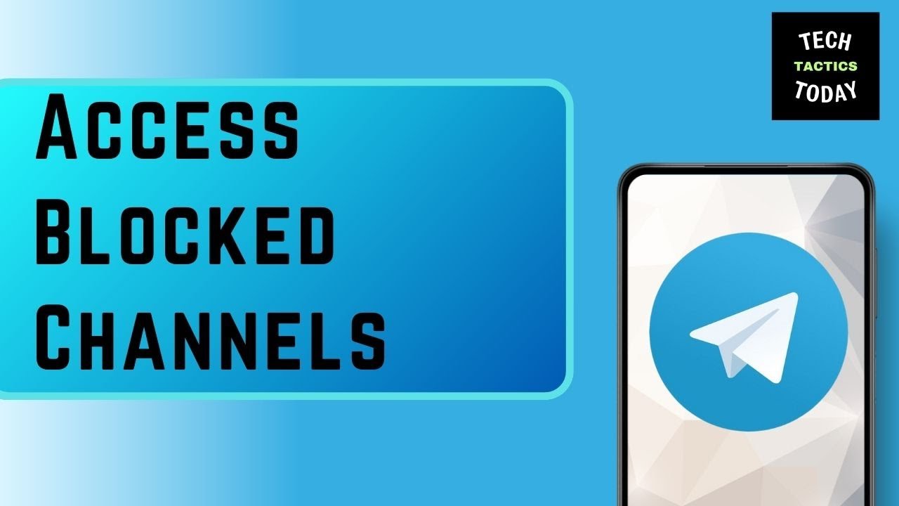 How To Access Blocked Telegram Channel (2024) - YouTube
