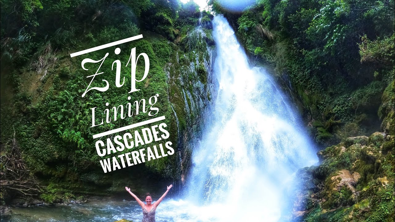 Vanuatu 🇻🇺 Zip lining and Cascades Waterfalls. Efate ♥️ - YouTube