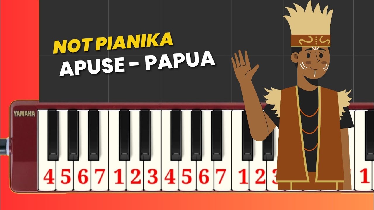 Not Pianika APUSE - Lagu Daerah Papua - YouTube