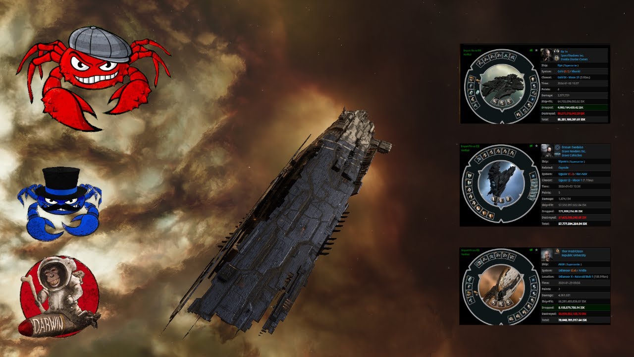 [EVE] Supercap compilation Jan 2024 - YouTube