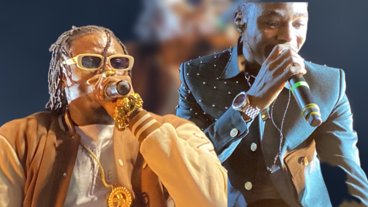 Pallaso energetic performace at Ray G concert - YouTube