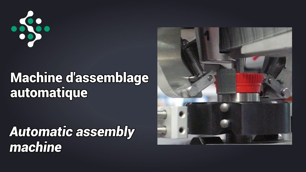 Machine assemblage automatique // Automatic assembly machine - YouTube