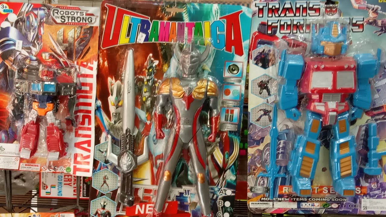 Review robot transformer dan ultramen yang harga nya murah tapi kerenn ...