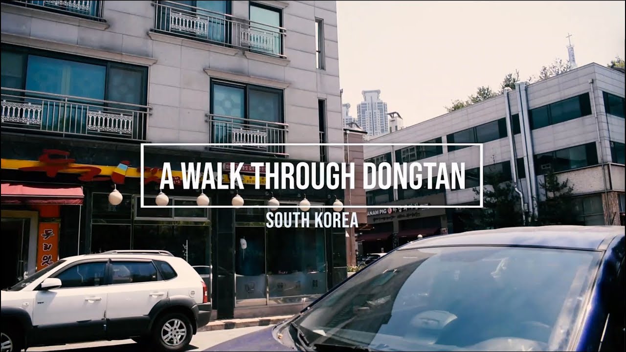 A Walk Through Dongtan, South Korea - YouTube