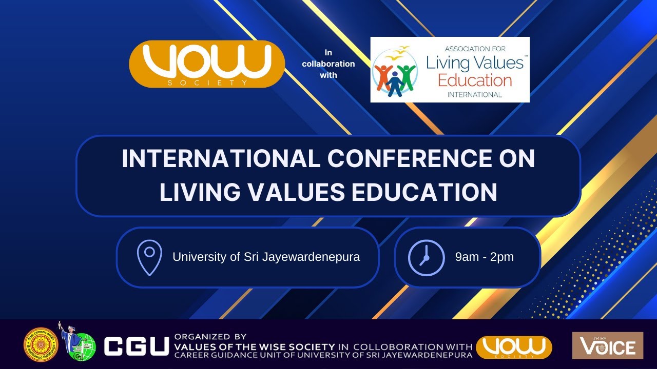 International Conference on Living Values Education - YouTube