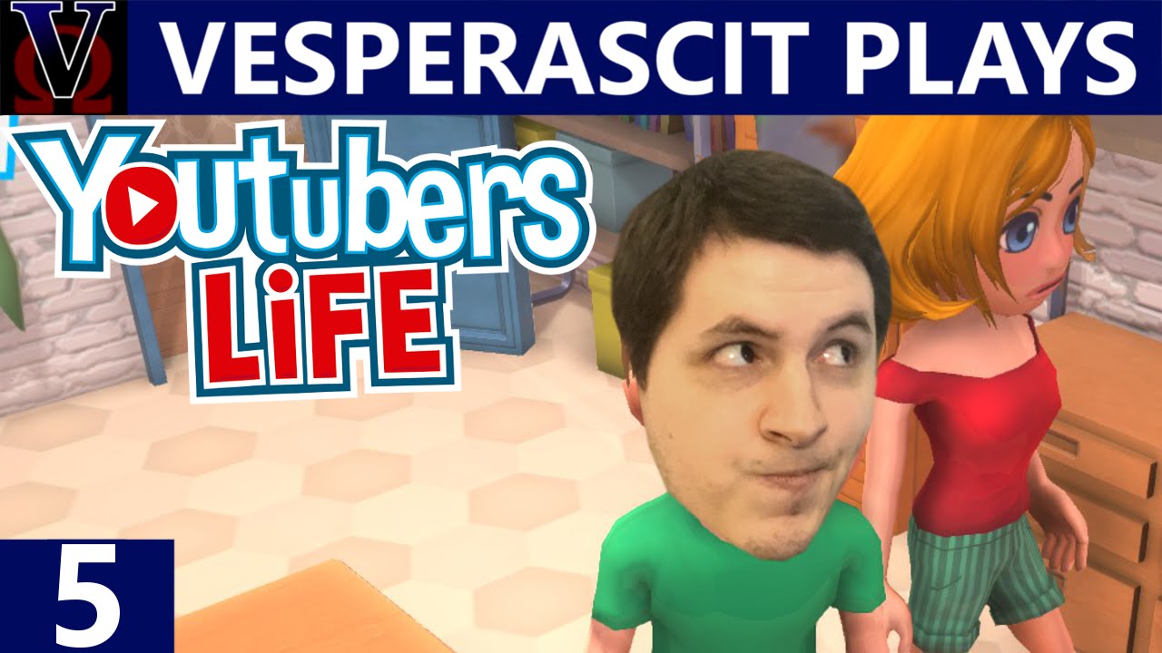 NEW ROOMIE | Part 5 | Let's Play Youtubers Life Gameplay - YouTube