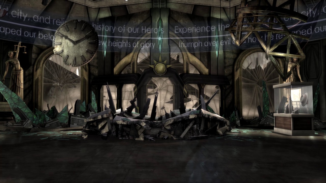 Metropolis: Museum - Injustice: God's Among Us - [Live Wallpaper] - YouTube