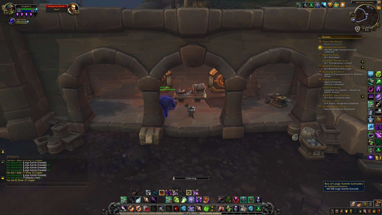 An Explosive Entrance - Quest - World of Warcraft - YouTube