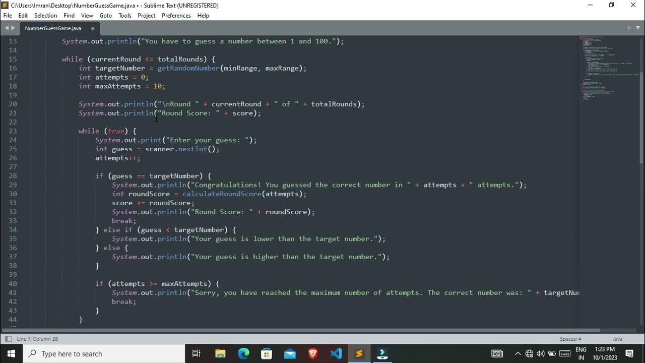 Prodigy InfoTech Internship SOFTWARE DEVELOPMENT (GUESSING GAME) - YouTube