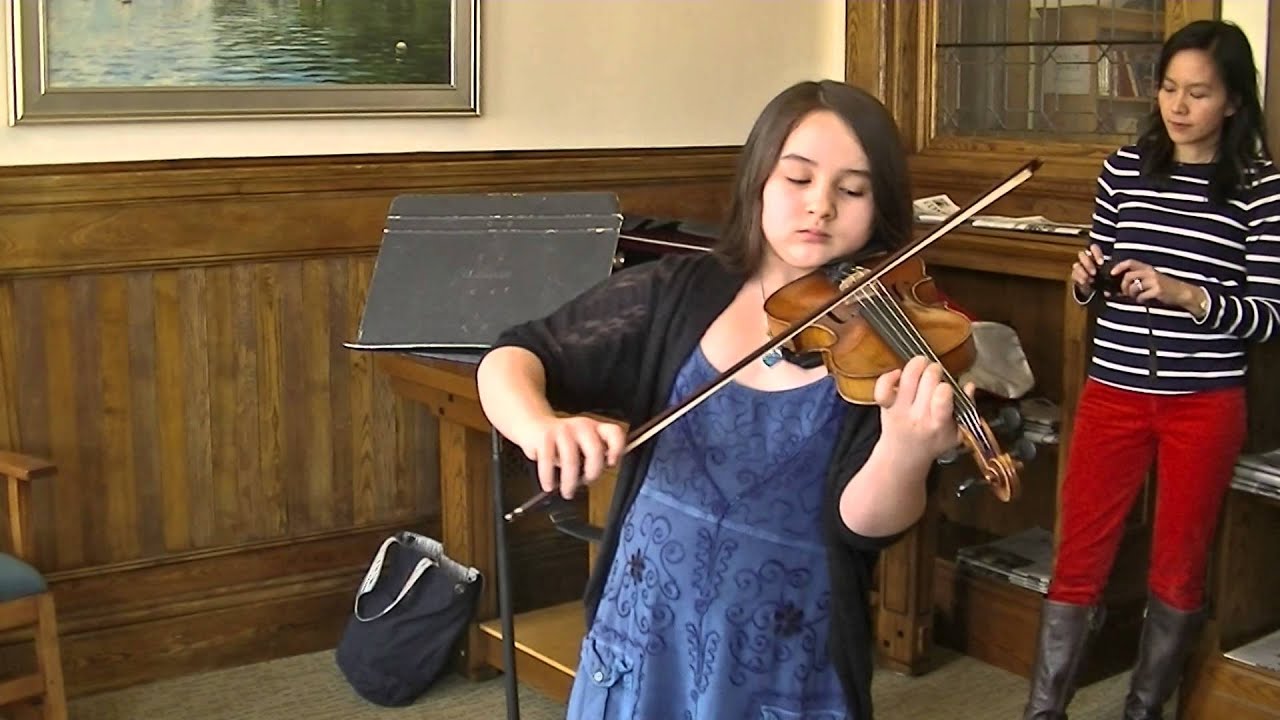 Haydn G major violin concerto mov 1 - 2014 04 05 Alison Shively (11 ...