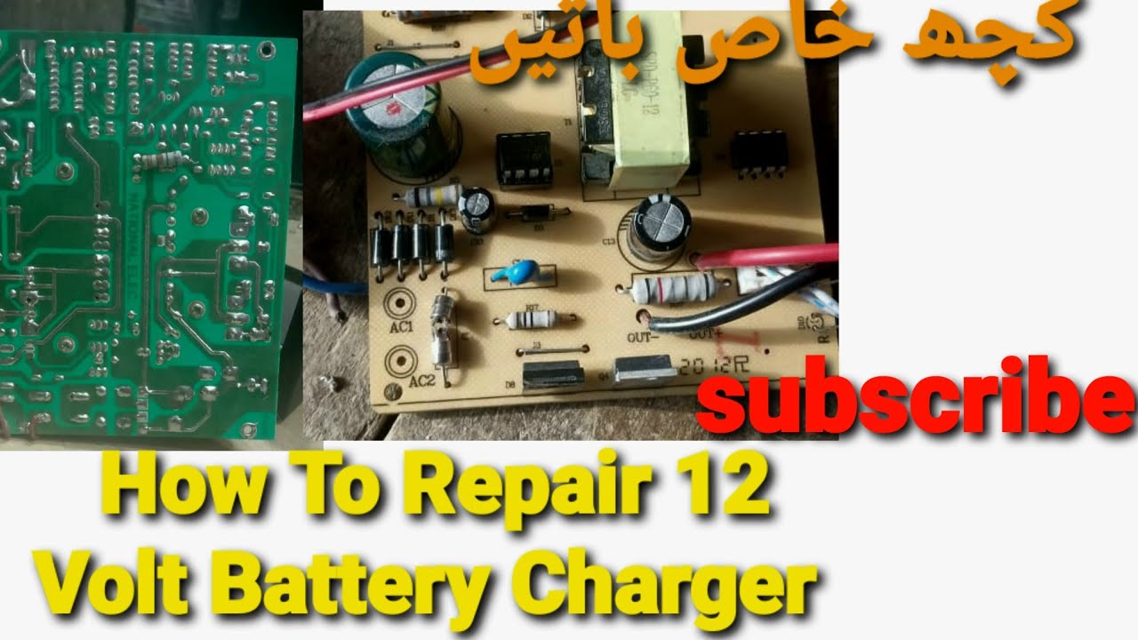How to Repair 12 Volt Battery Charging - YouTube