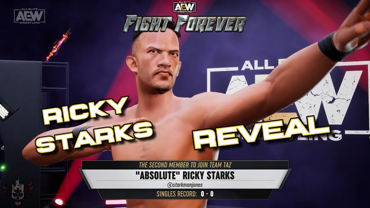 AEW Fight Forever: Ricky Starks Entrance and Reveal! - YouTube