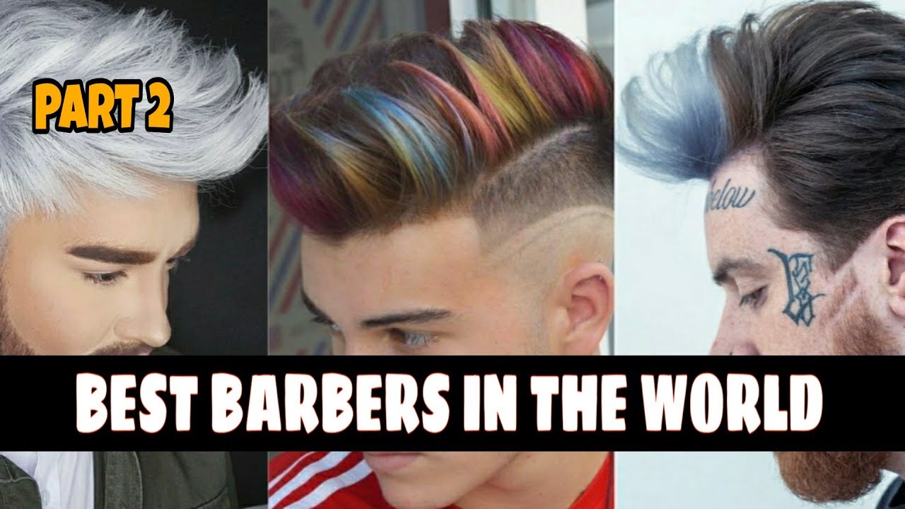 BEST BARBERS IN THE WORLD 2020 || Men's Stylish Haircuts, Beard And ...