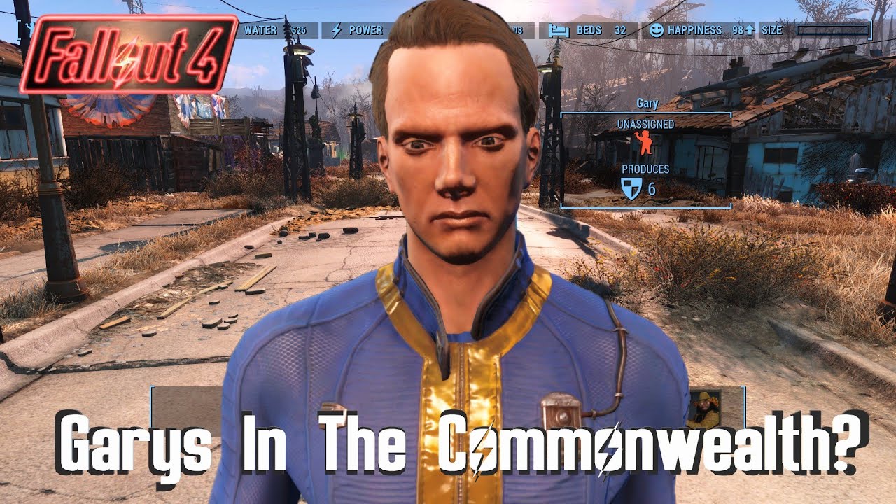 Garys In The Commonwealth? - Fallout 4 Mods - YouTube
