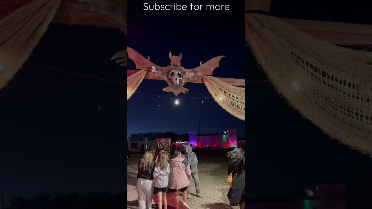 Bat City Scare Grounds Haunted Houses in Buda Texas #shorts #halloween ...