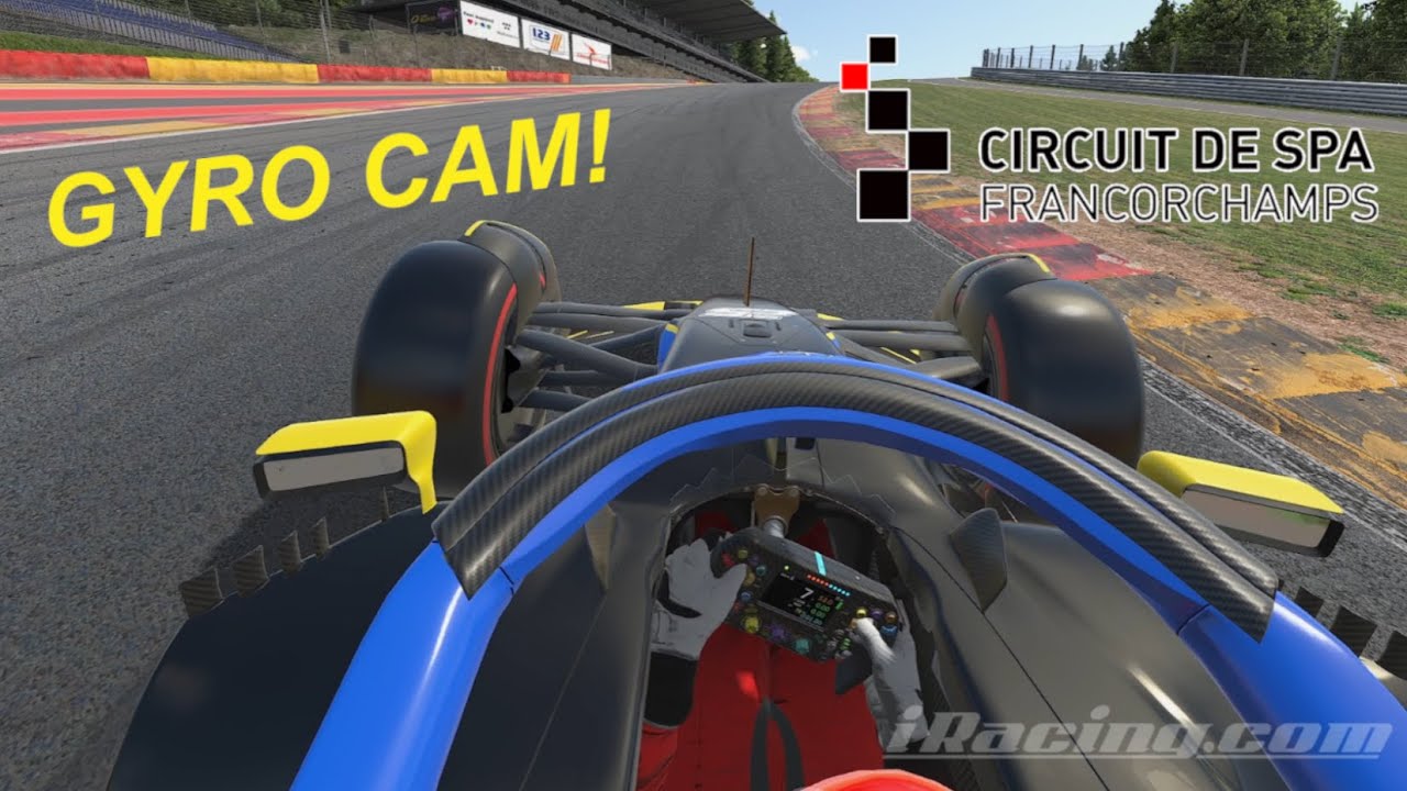F1 GYRO CAM @ Circuit de Spa-Francorchamps - YouTube