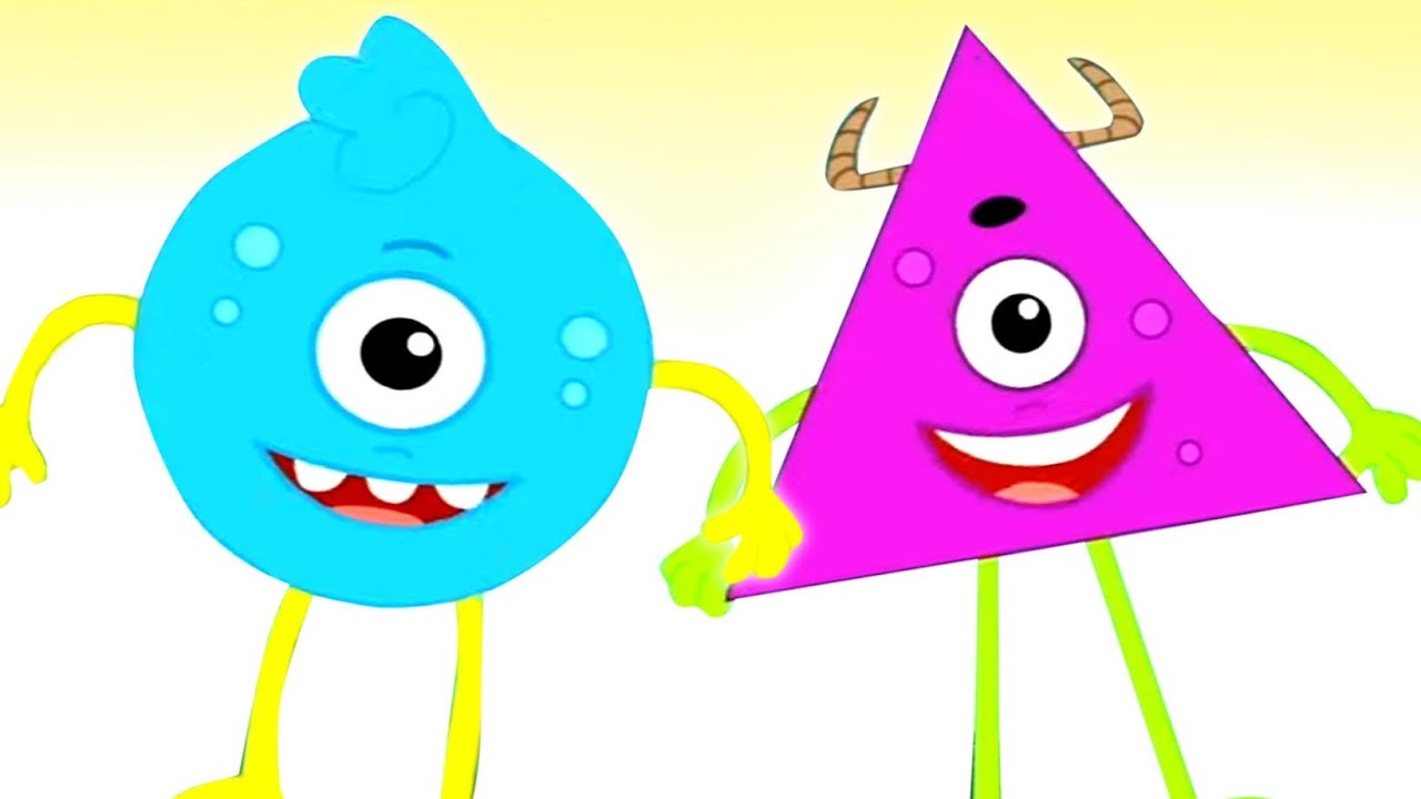 Five Little Monsters, Halloween Nursery Rhyme And Cartoon Video - YouTube