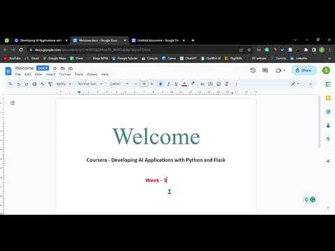 Coursera 2025 | Week 3 | Developing AI Applications with Python and ...