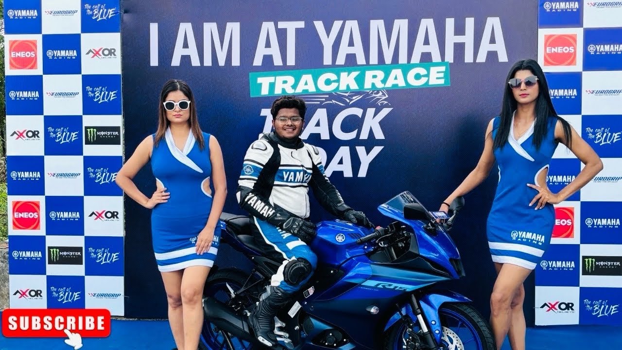 Yamaha Track Day Hyderabad 2024| Hyderabad Race Track chicane circuit ...
