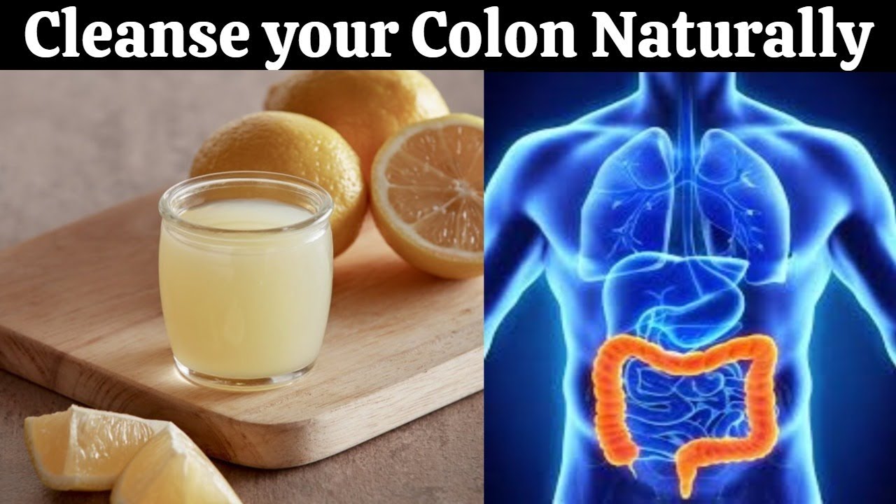 10 natural ways to cleanse your Colon naturally at home - YouTube