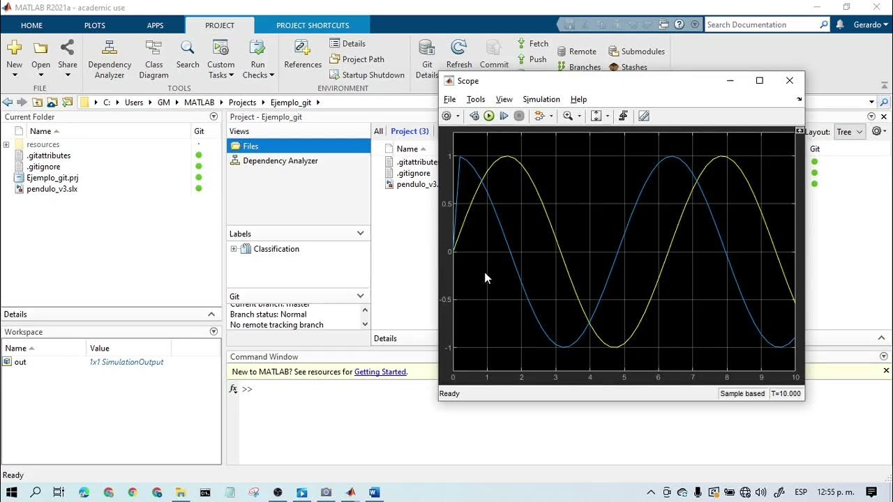 Como usar Git en Simulink - YouTube