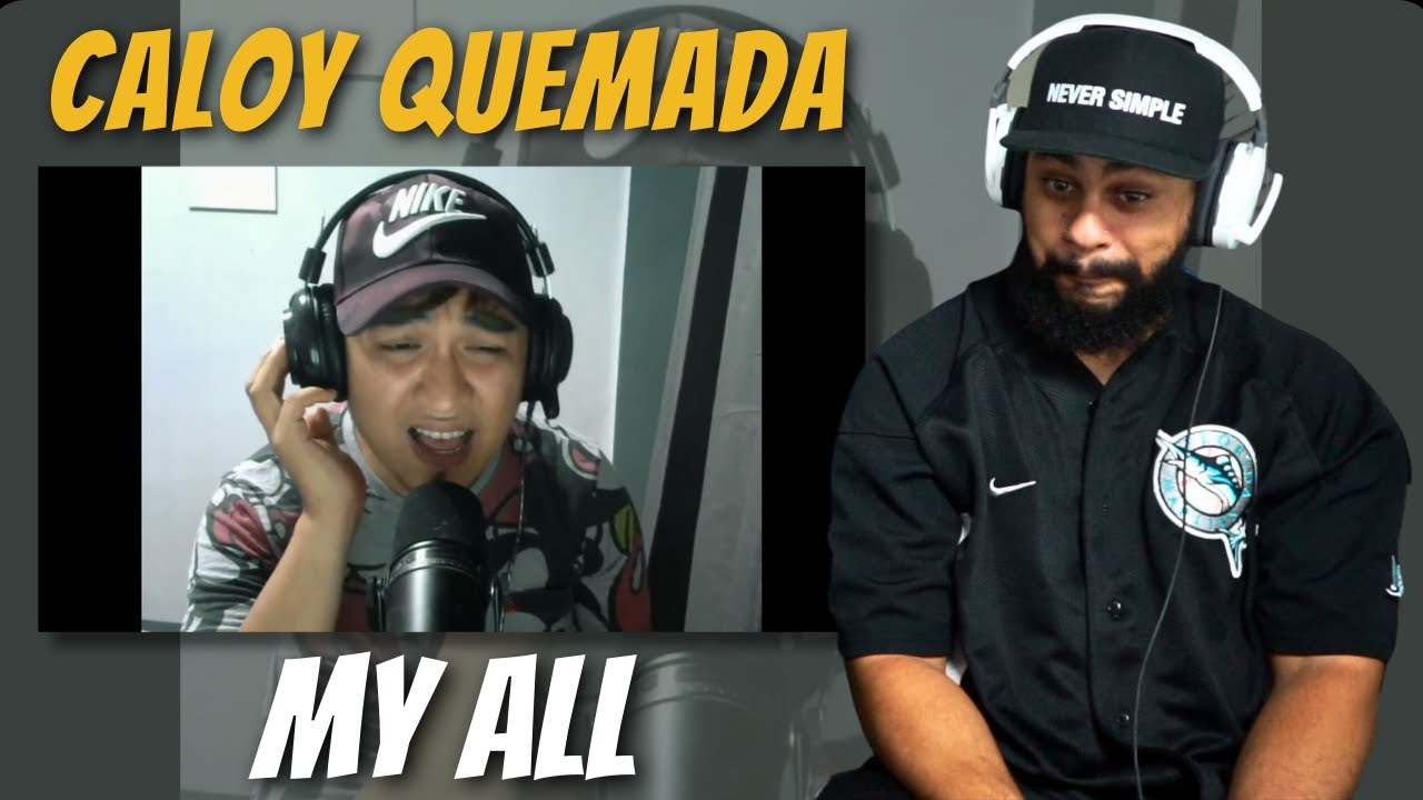 Caloy Quemada - My All | Mariah Carey Cover | REACTION - YouTube