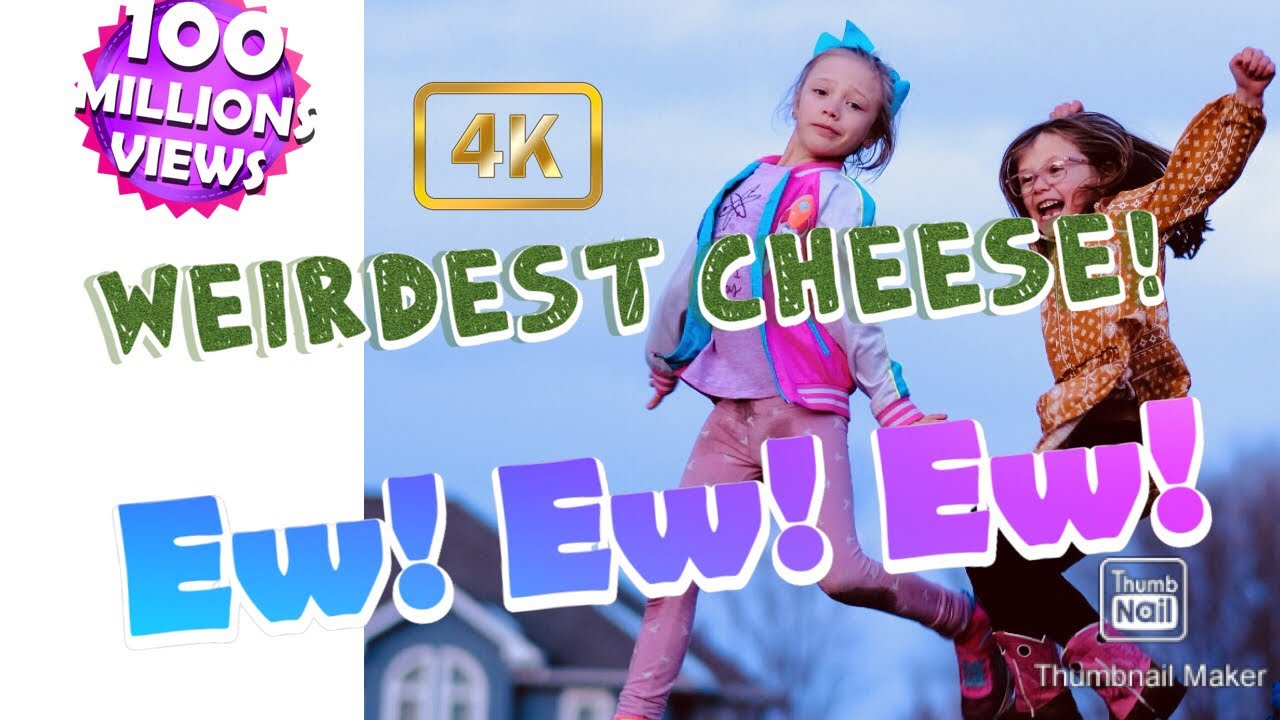 Weirdest cheese flavors ever! (Eating them) - YouTube