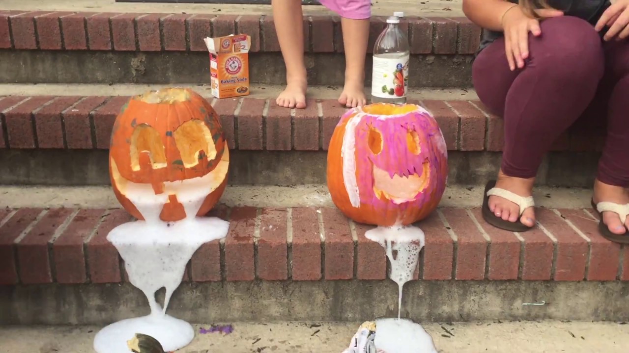 Erupting Pumpkins Experiment Tutorial---Science Fun for Kids - YouTube