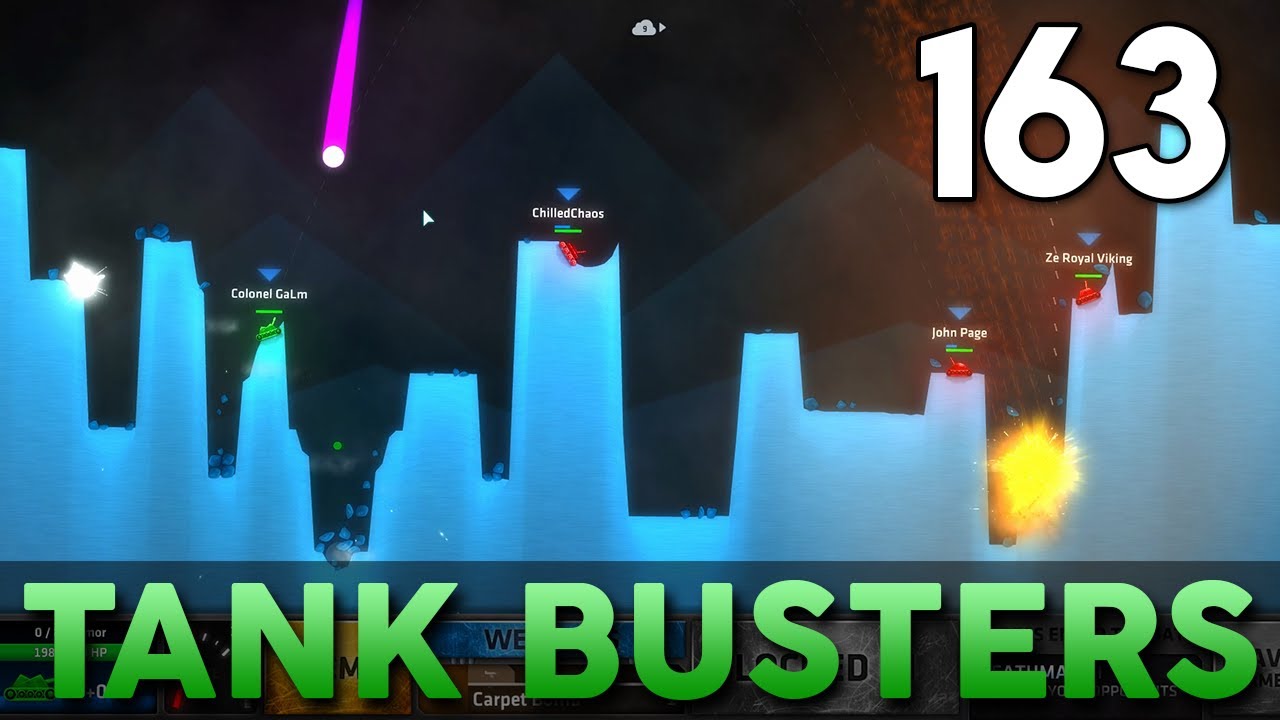 [163] Tank Busters (Let's Play ShellShock Live w/ GaLm and Friends ...