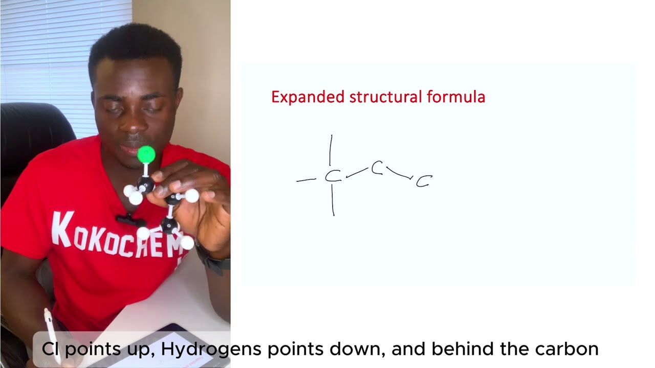 1-CHLOROPROPANE Explained | Expanded Structural Formula, Condensed Form ...