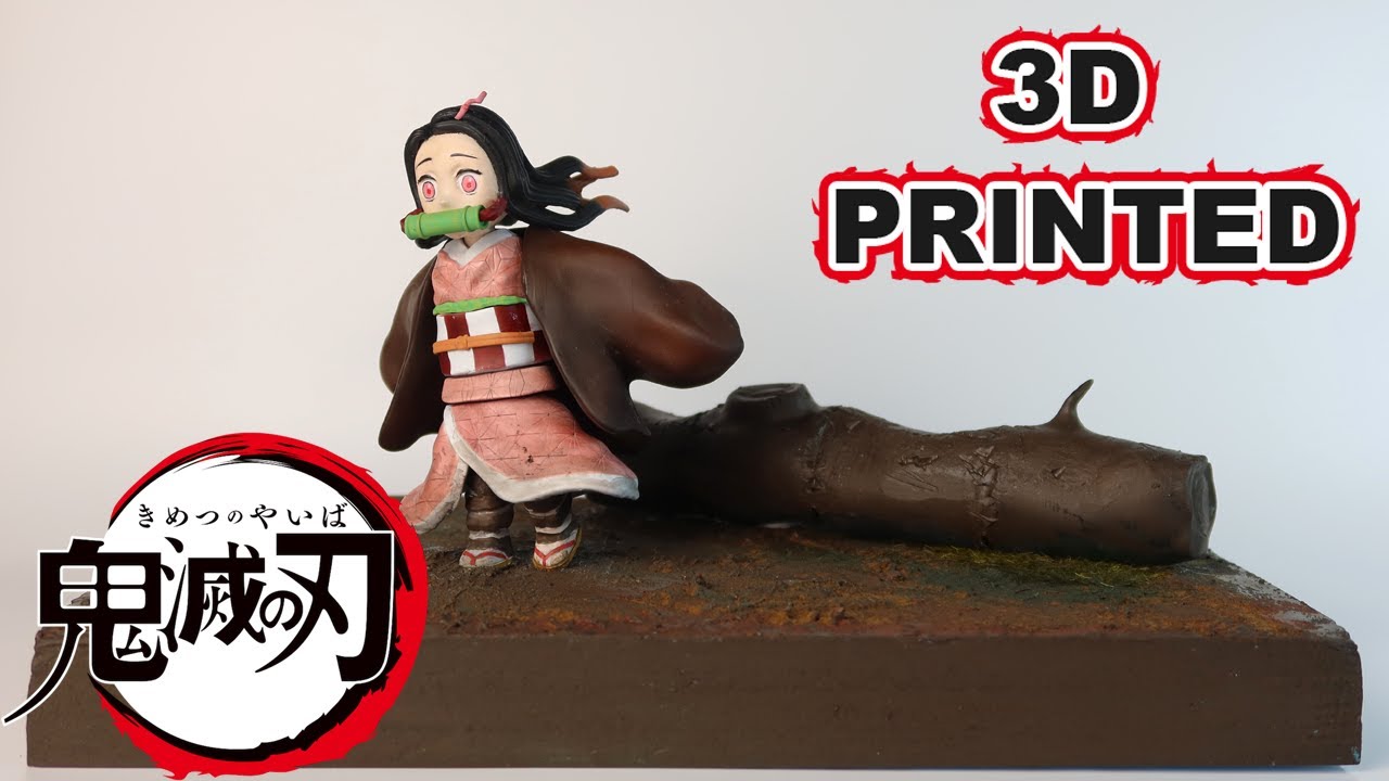 Nezuko Kamado - Demon Slayer | Kimetsu no Yaiba | 3D Printing ...