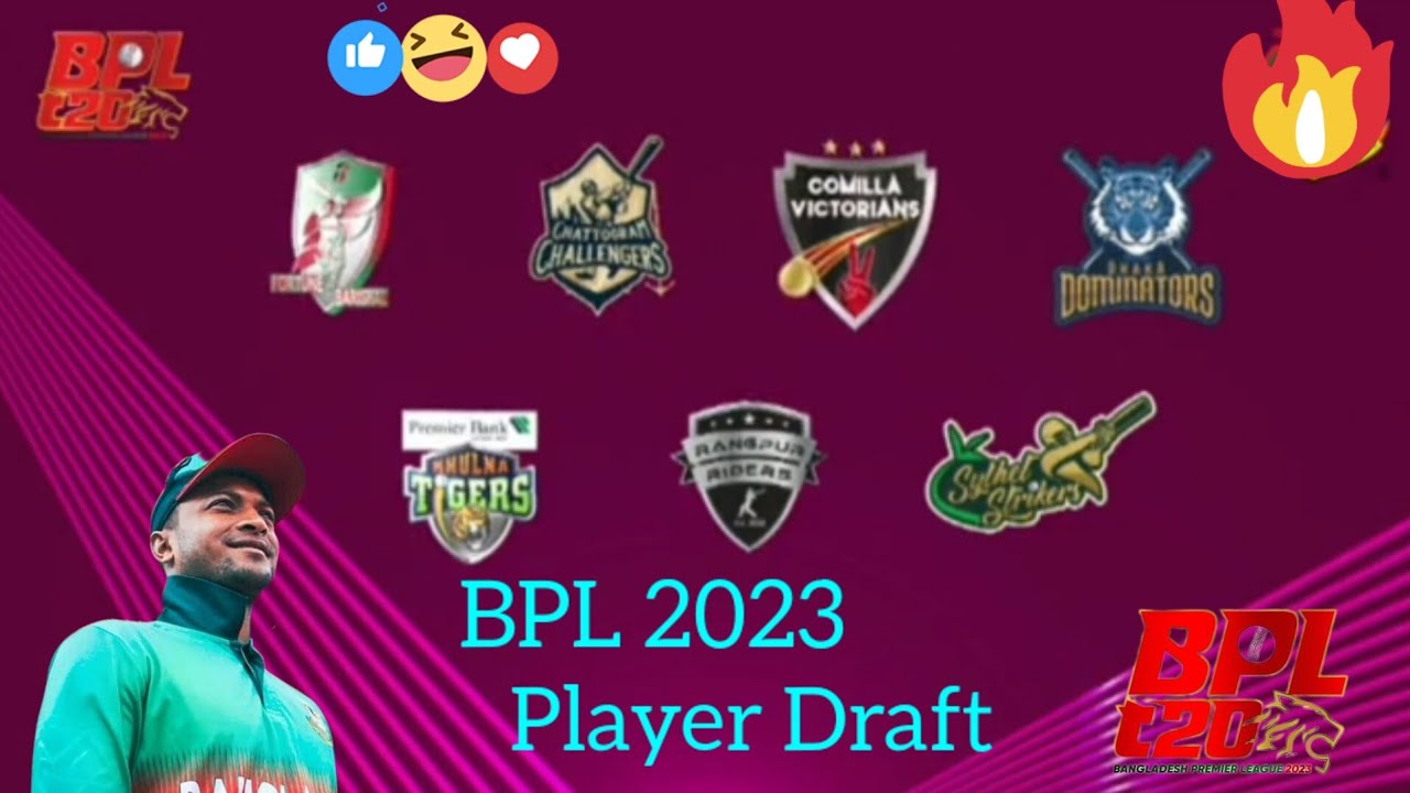 বিপিএল ড্রাফট শেষে ৭ দলের চুরান্ত স্কোয়াড | BPL 2023 All Teams Squad ...