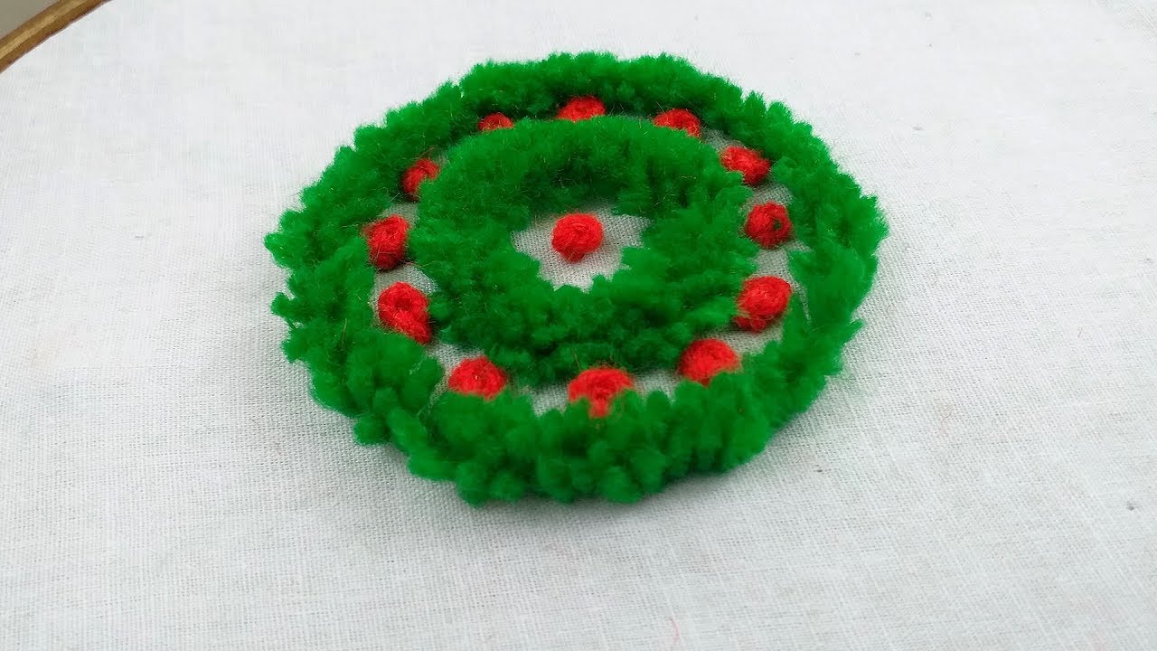 Amish plushwork tutorial hand embroidery design. - YouTube