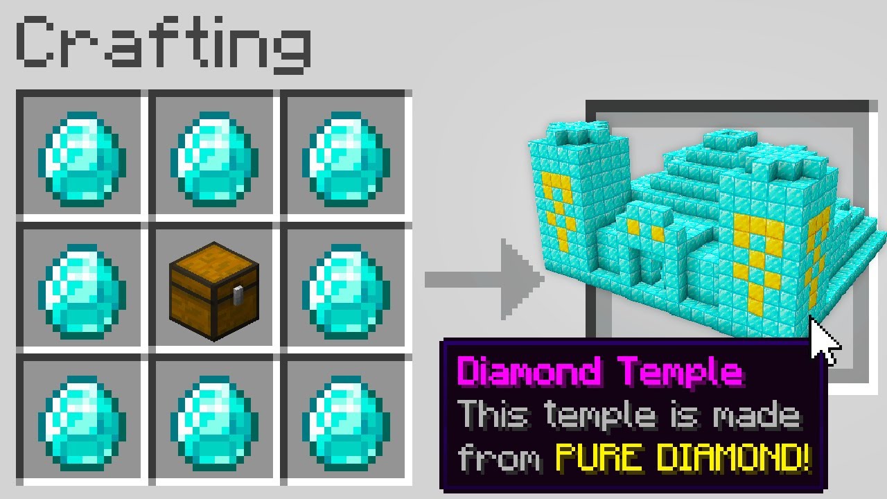 Minecraft, But You Can Craft OP Structures... - YouTube