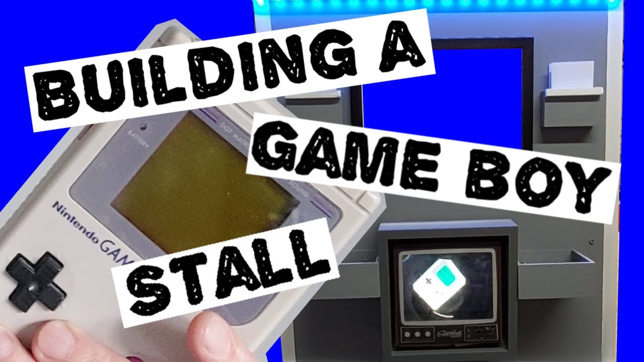 Building a Retro Game Stall to Sell my Game Boy Games at Events. The ...