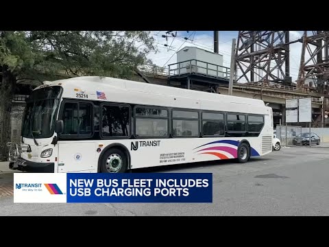 NJ Transit debuts new bus fleet, featuring USB charging ports, LED lighting