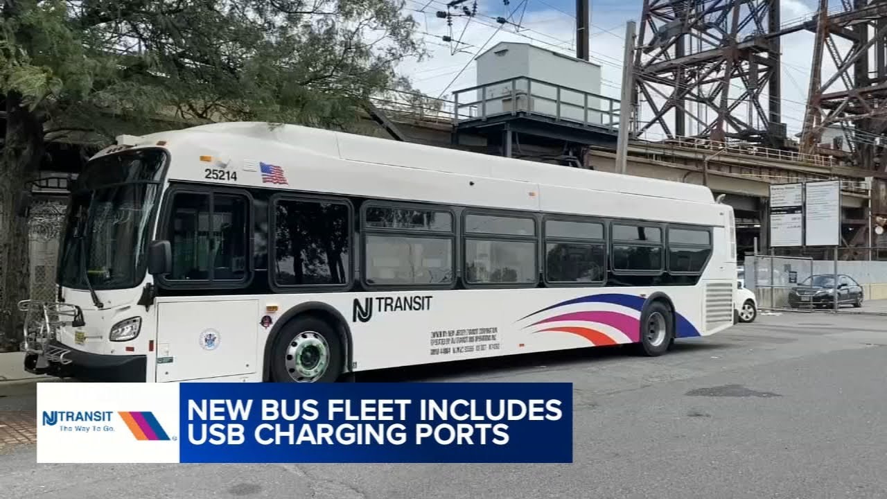 NJ Transit debuts new bus fleet, featuring USB charging ports, LED ...