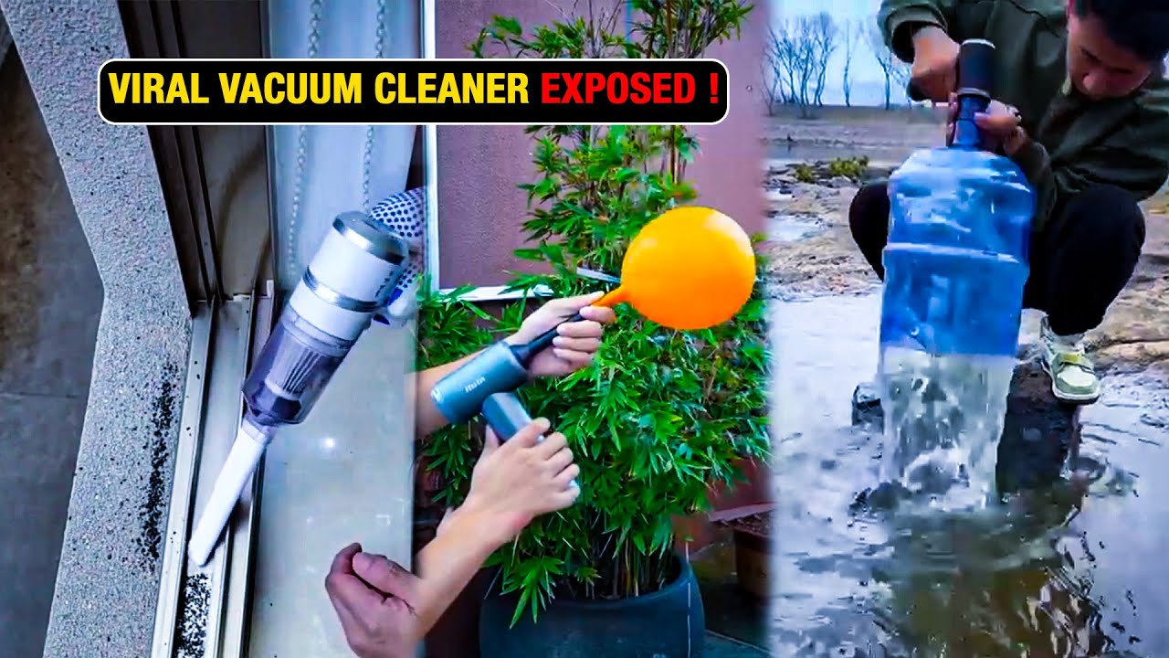 Viral vacuum cleaner exposed ! - YouTube