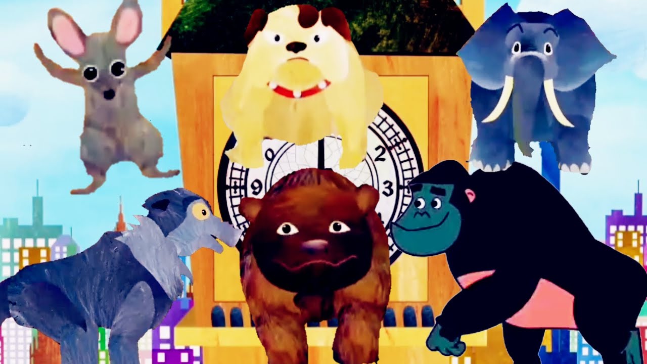 HICKORY DICKORY DOCK COLOR INVERSION FX THERMAL CAM REVERSE ANIMALS IN ...