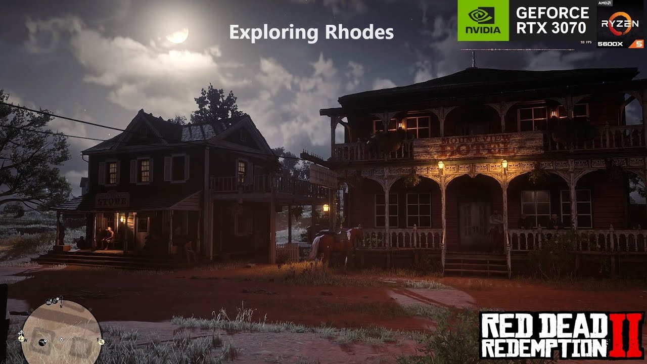 Red Dead Redemption 2 - Exploring Rhodes I RTX 3070 - YouTube