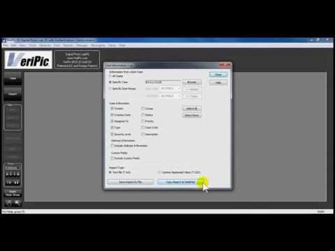 VeriPic Digital Evidence Manager - Reports - YouTube
