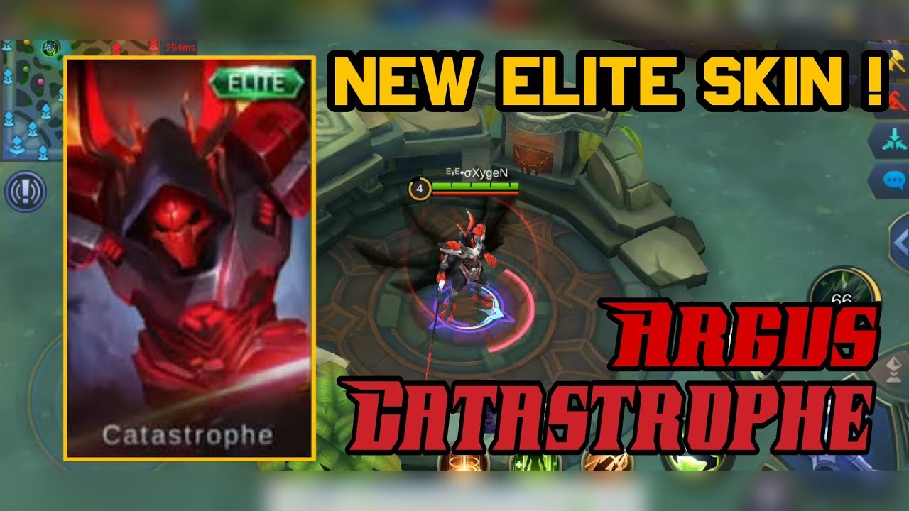 [ML] ARGUS CATASTROPHE SKIN REVIEW! - YouTube