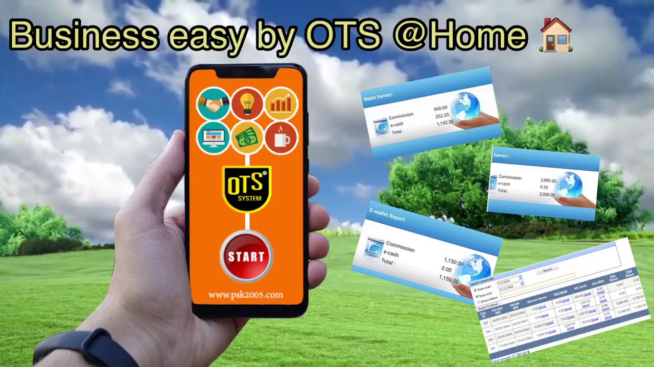 OTS SYSTEM, BUSINESS EASY BY OTS AT HOME. - YouTube